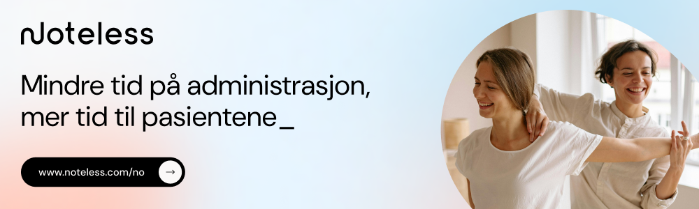 Norsk Fysioterapeutforbund inngår samarbeid med Noteless om ny medlemsfordel